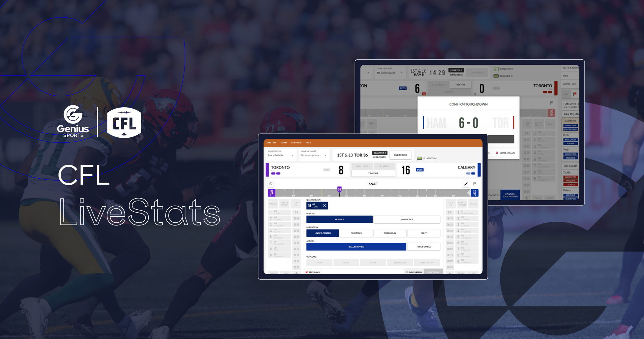 CFL AND GENIUS SPORTS UNVEIL CUTTING-EDGE OFFICIAL DATA AND TECHNOLOGY ...