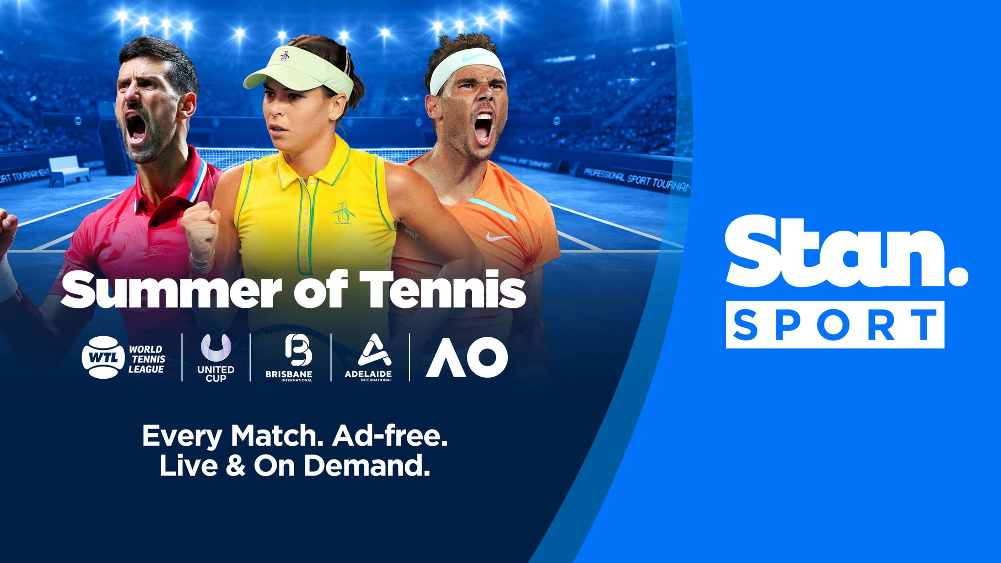 STAN SPORT SERVES UP A STELLAR LINEUP TO HEADLINE THE SUMMER OF TENNIS
