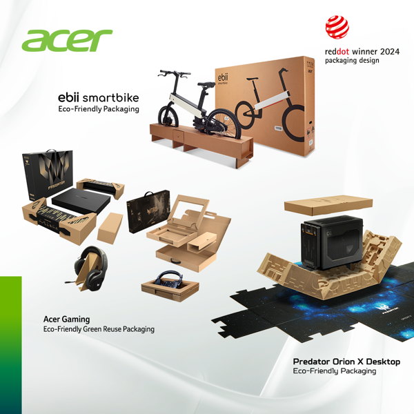 Acer Clinches 2024 Red Dot Brand & Communication Design Awards for ...