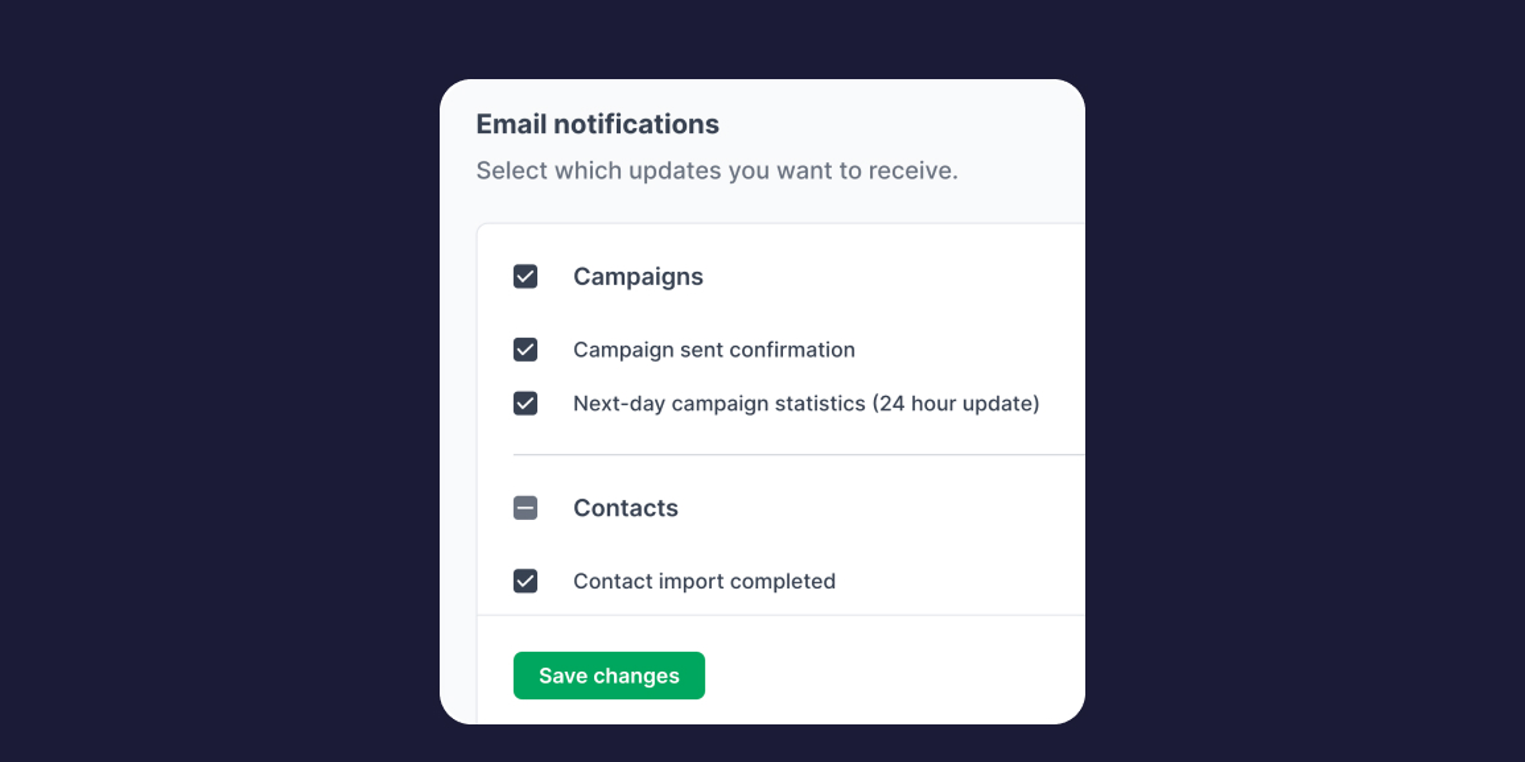 Introducing: Email notifications | Changelog
