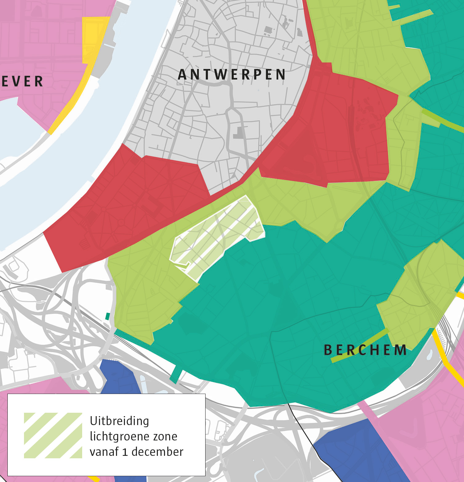 Aanpassingen parkeerreglement stad Antwerpen
