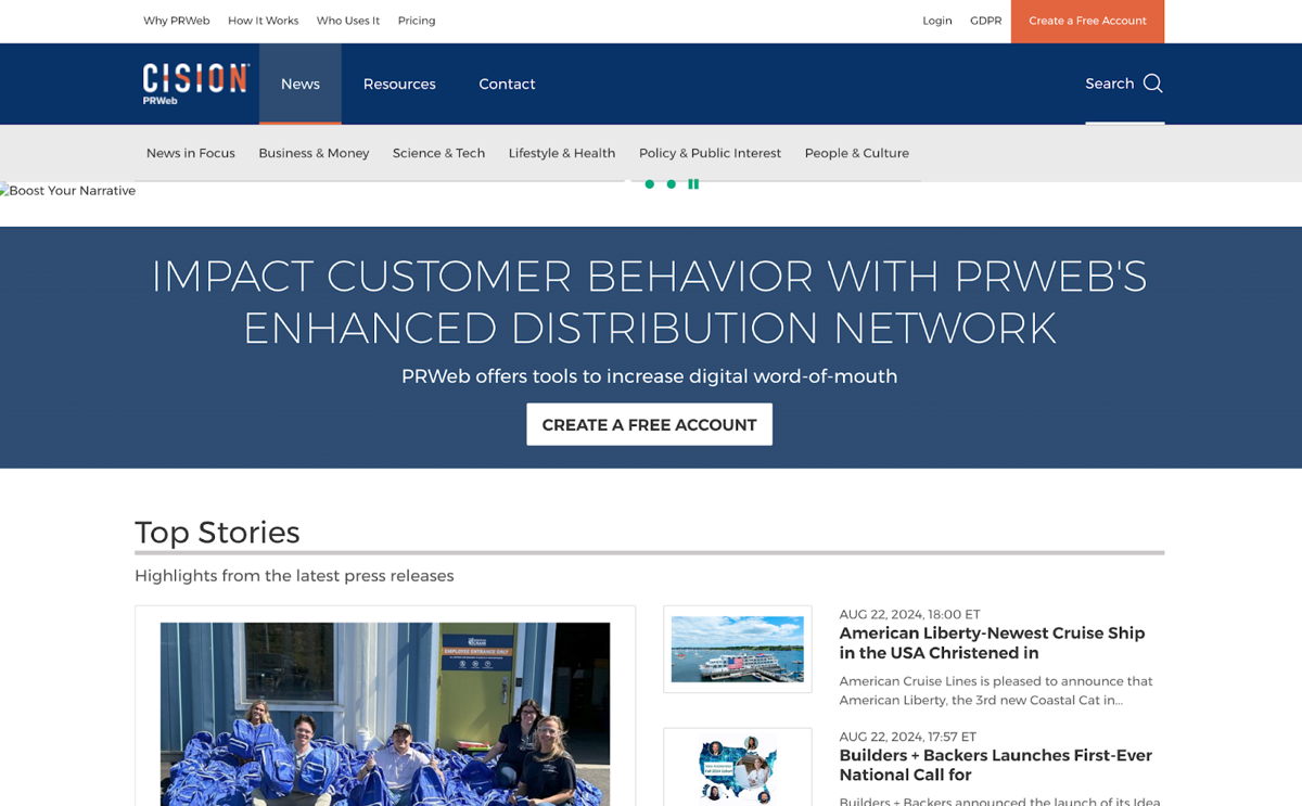 20+ Best Press Release Distribution Sites and Services