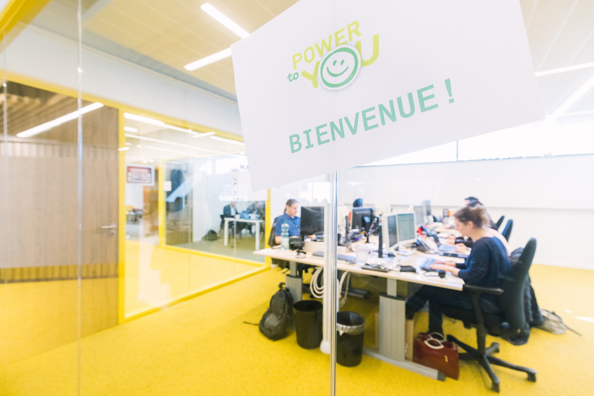 Les employés du service clientèle de Luminus à Liège emménagent dans un ...