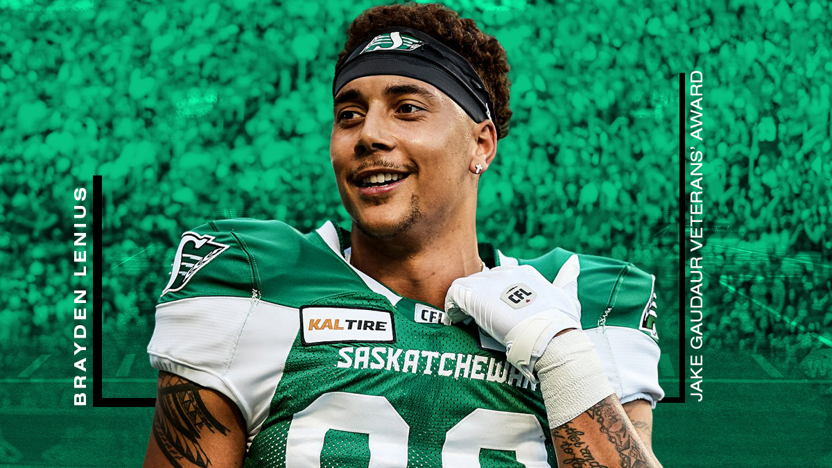 BRAYDEN LENIUS NAMED 2023 JAKE GAUDAUR VETERANS’ AWARD WINNER