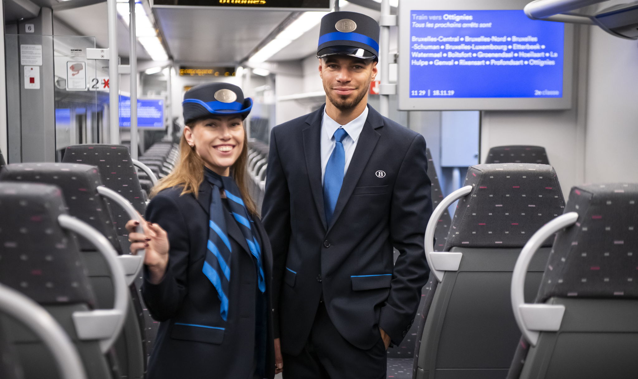 Nieuw NMBS-uniform vanaf vandaag zichtbaar voor de reizigers