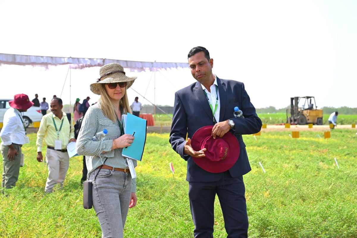 ICRISAT Hosts Successful Scientists’ Field Day