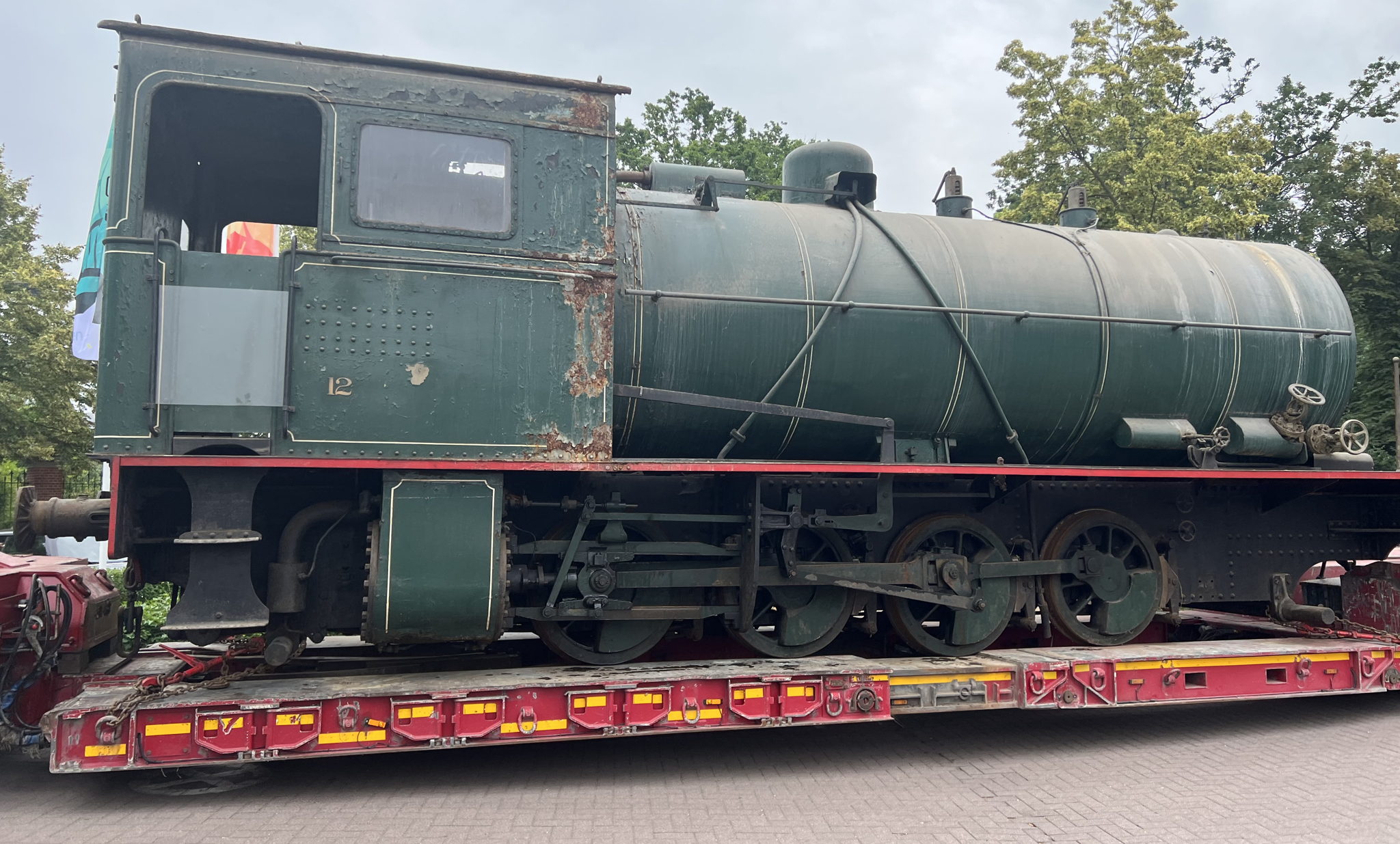 Historische locomotief terug naar zijn roots in Beringen