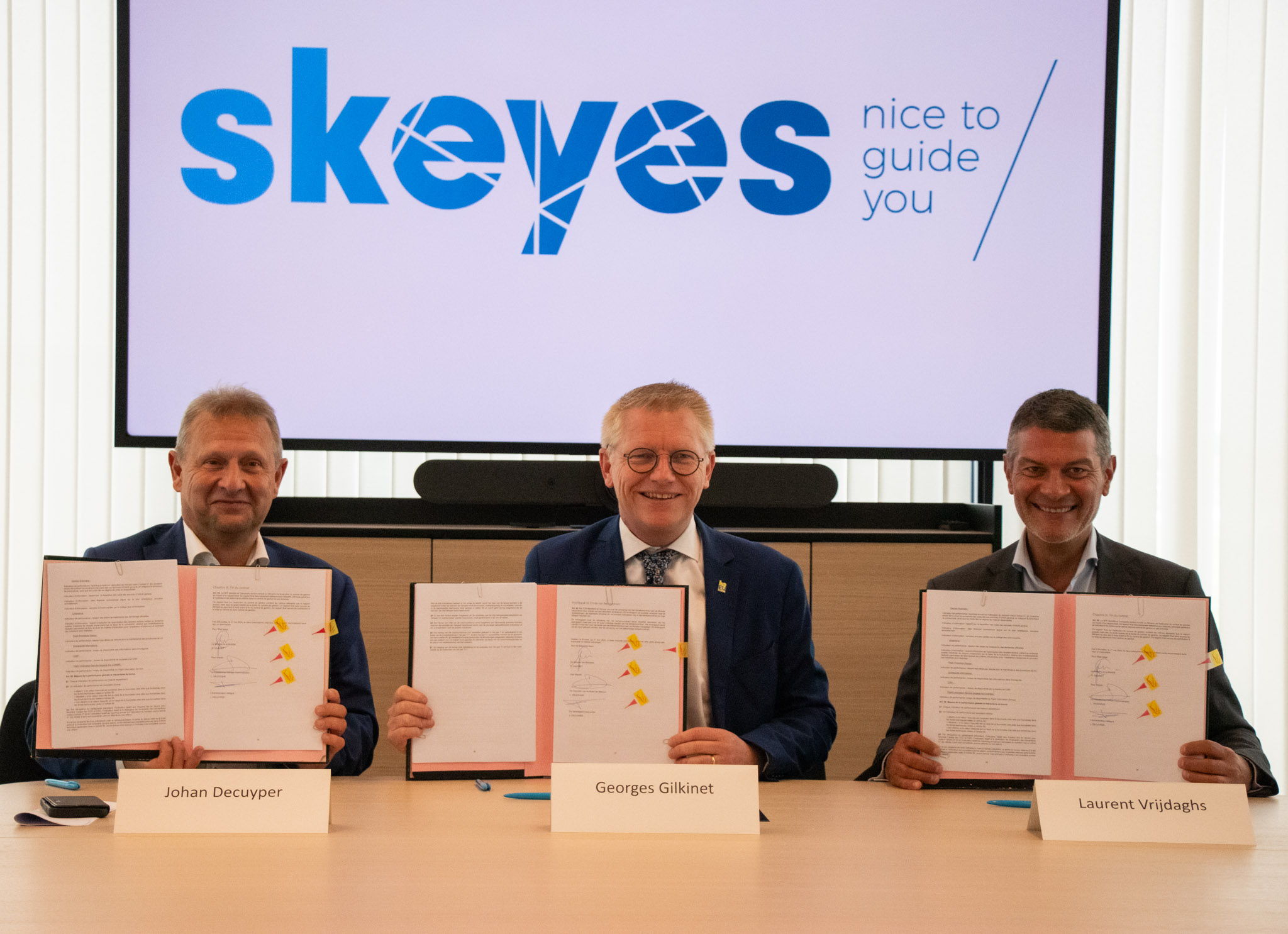 Skeyes signs a new management contract