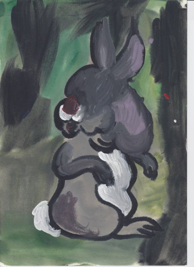 Bambi and Rambo at the core of the new show by Beni Bischof at PLUS-ONE ...