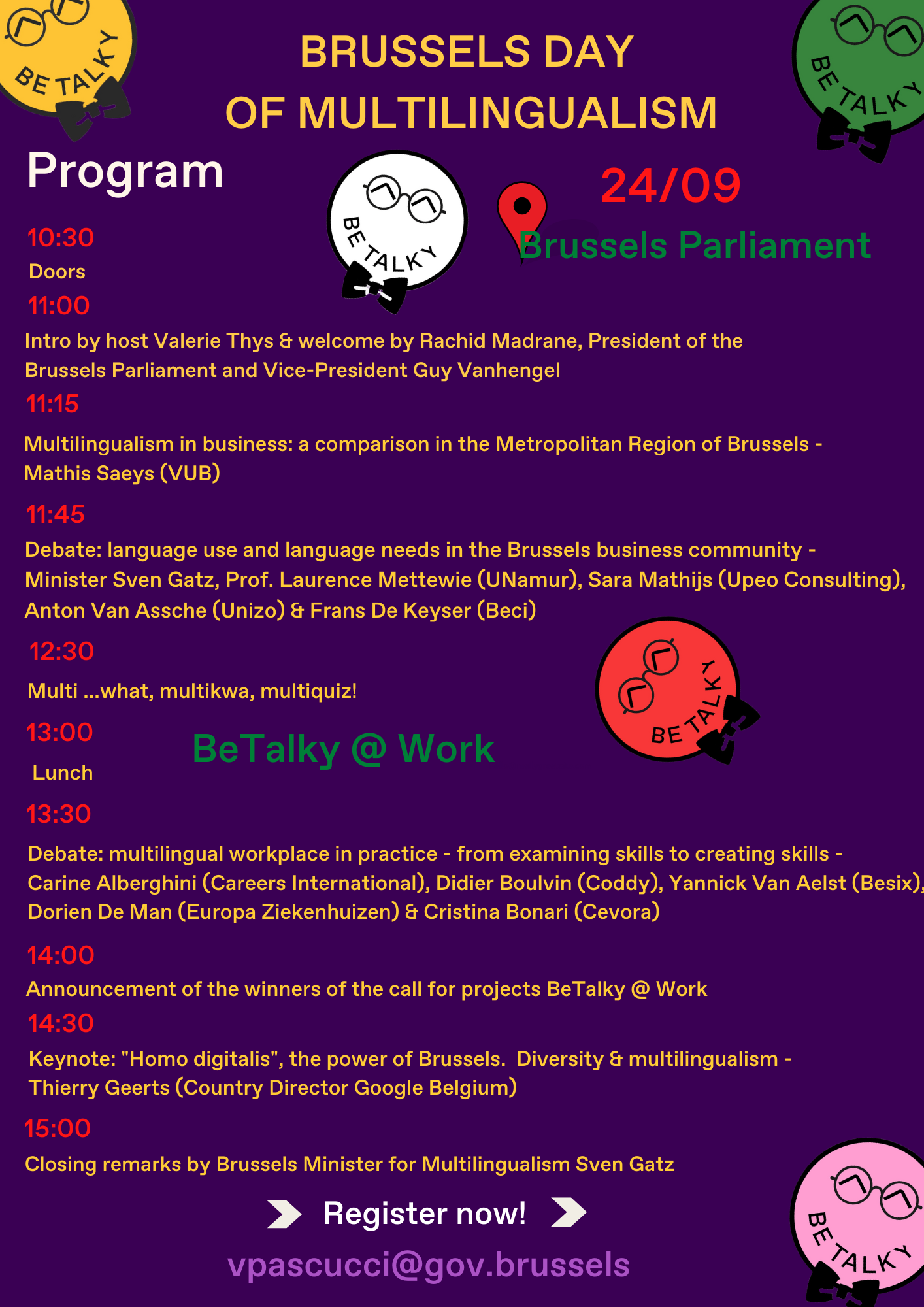 Invitation for the press: Day of Multilingualism- Betalky @Work. About ...