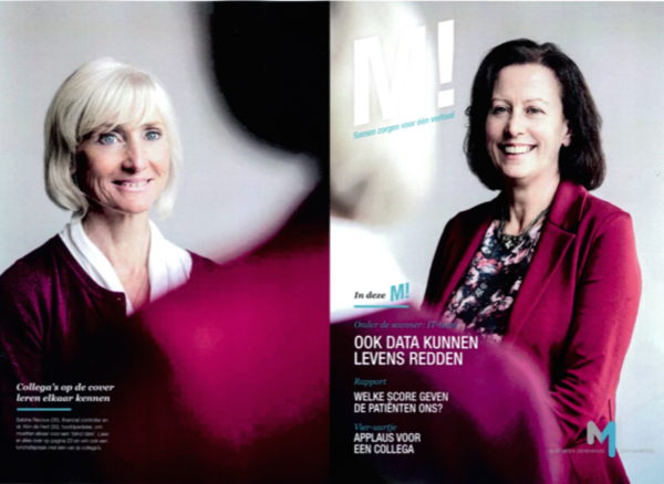 Headline a relooké le magazine interne de l’AZ Sint-Maarten