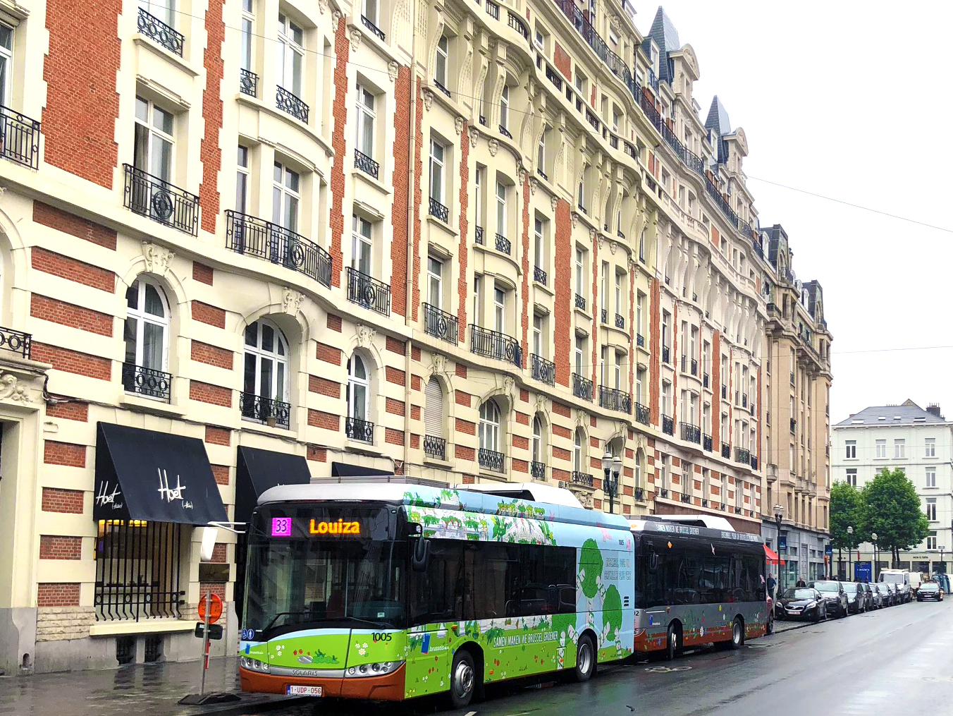 Eerste 100% elektrische buslijn van het land in Brussel