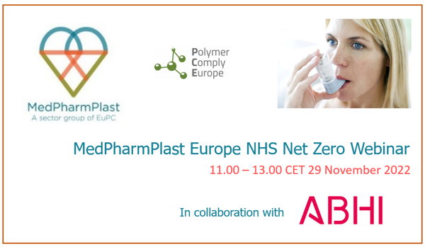 MedPharmPlast Europe NHS Net Zero Webinar MedPharmPlast Europe NHS Net Zero Webinar