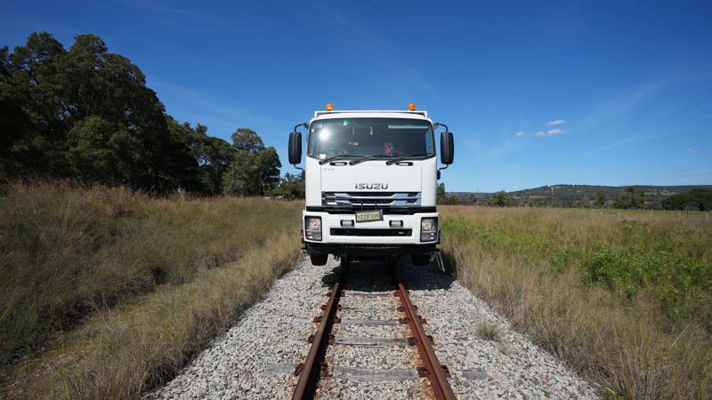 Road-to-Rail Experts Aries Rail on Fast Track With All-Isuzu Hire Fleet
