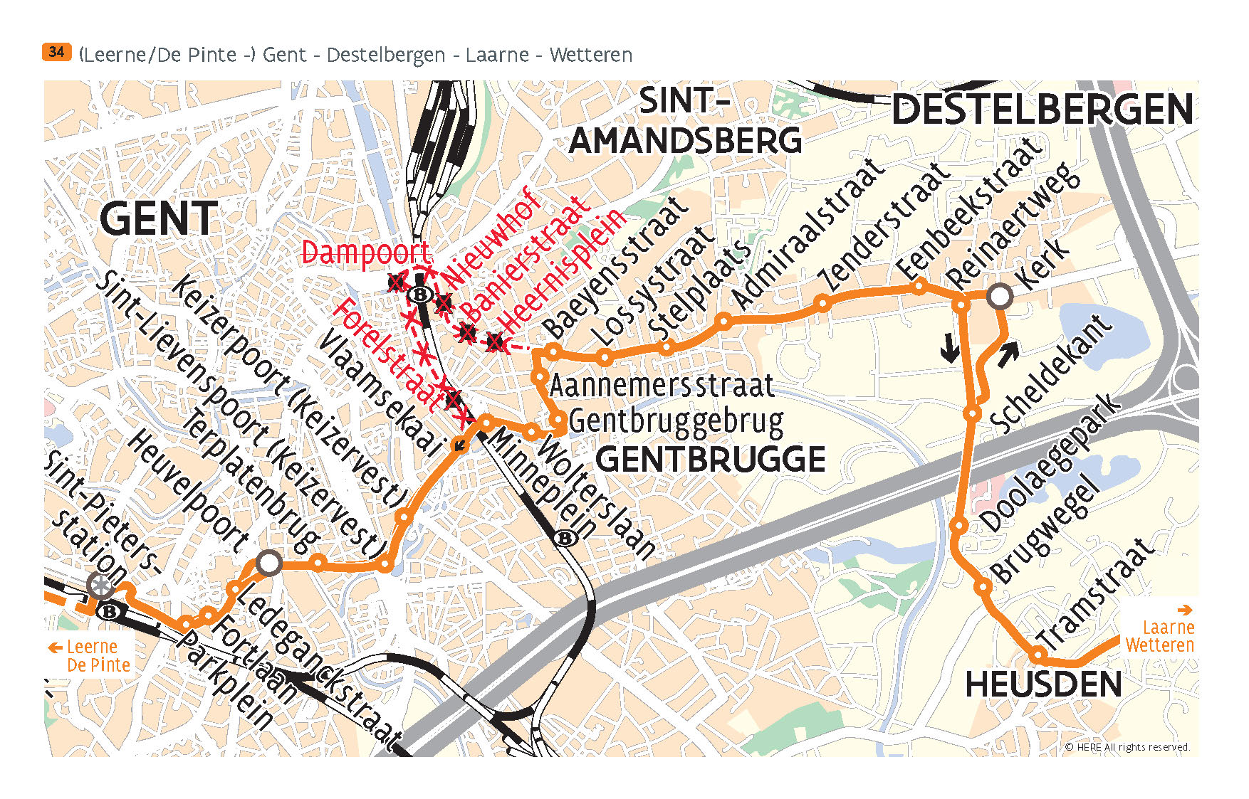 Gent – werken aan Dampoort