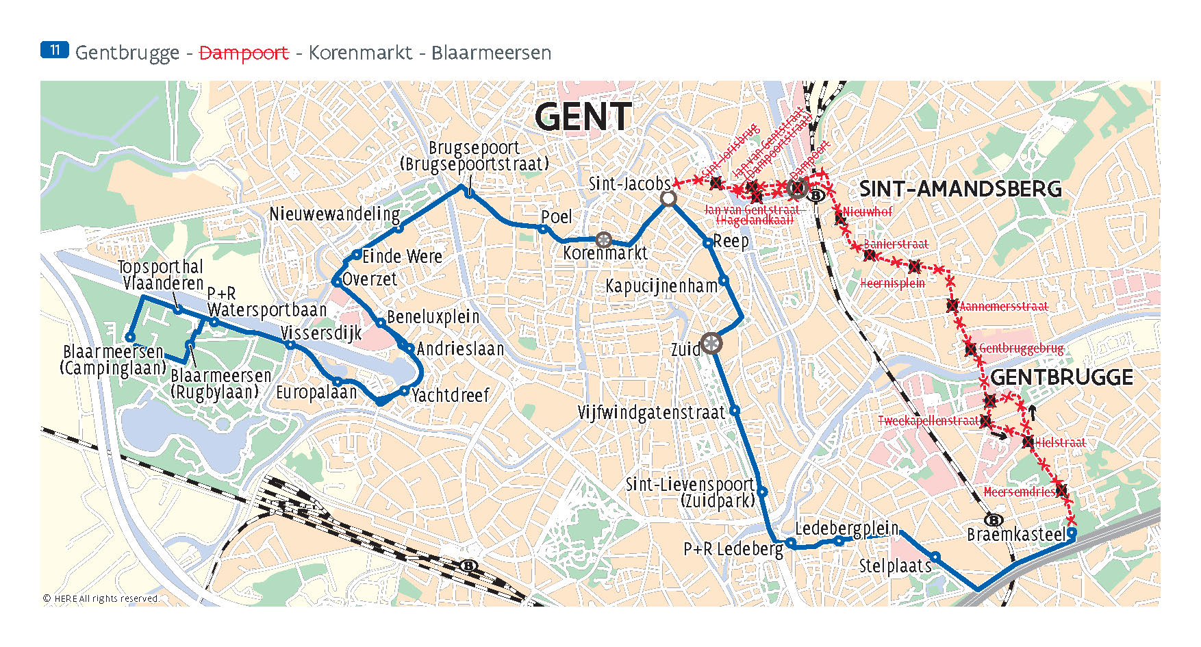 Gent – werken aan Dampoort