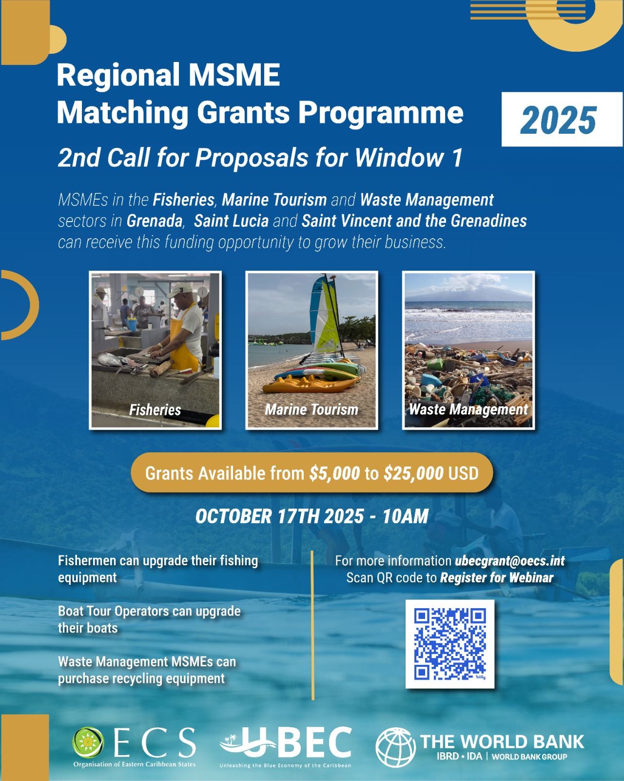 OECS Commission Launches 2nd Call for Proposals for Window 1 for the Regional MSME Matching ...