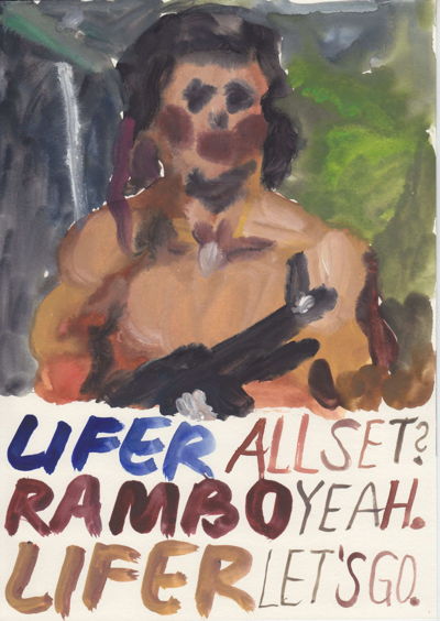 Bambi and Rambo at the core of the new show by Beni Bischof at PLUS-ONE ...