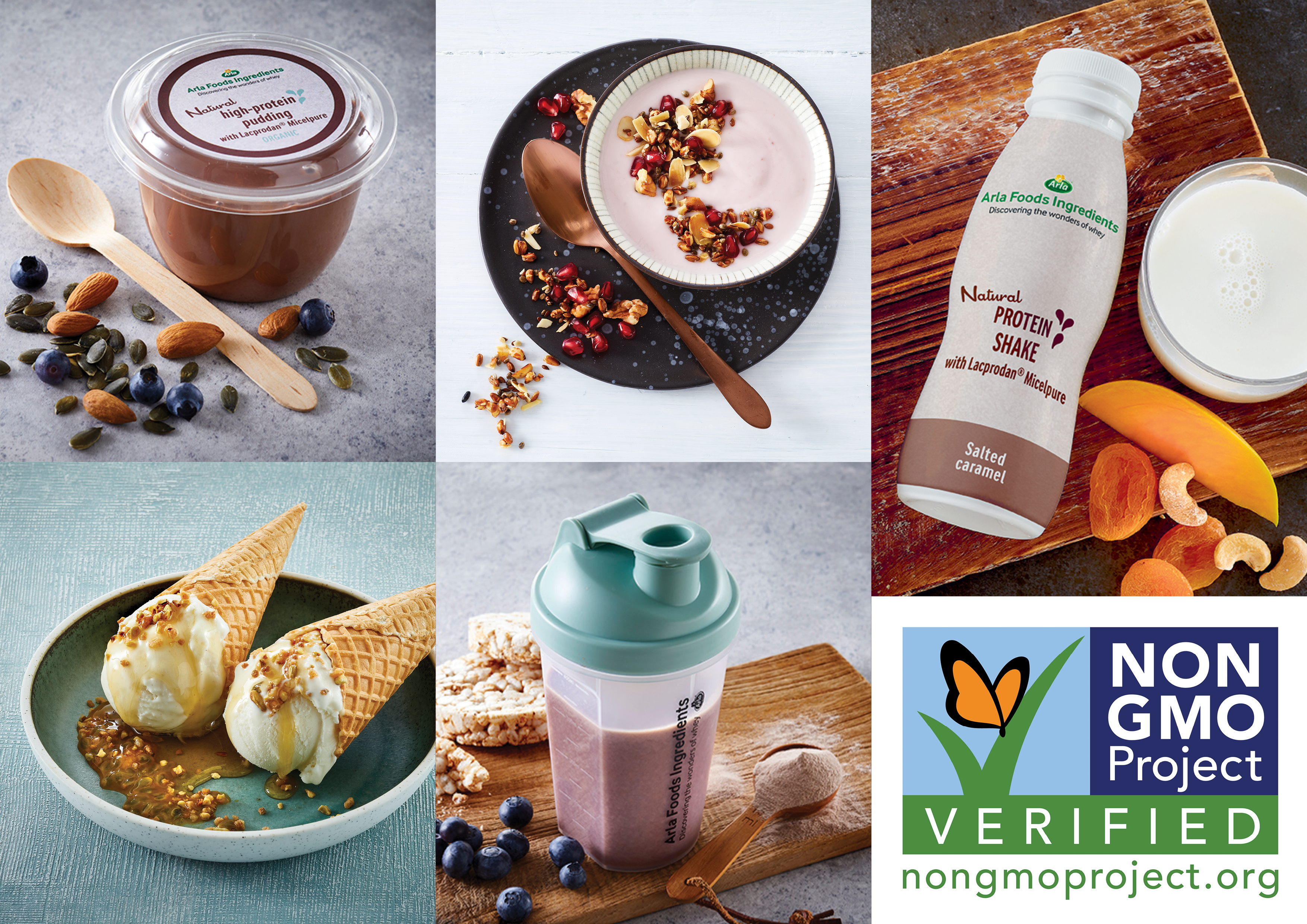 Arla Foods Ingredients achieves first non-GMO project certification