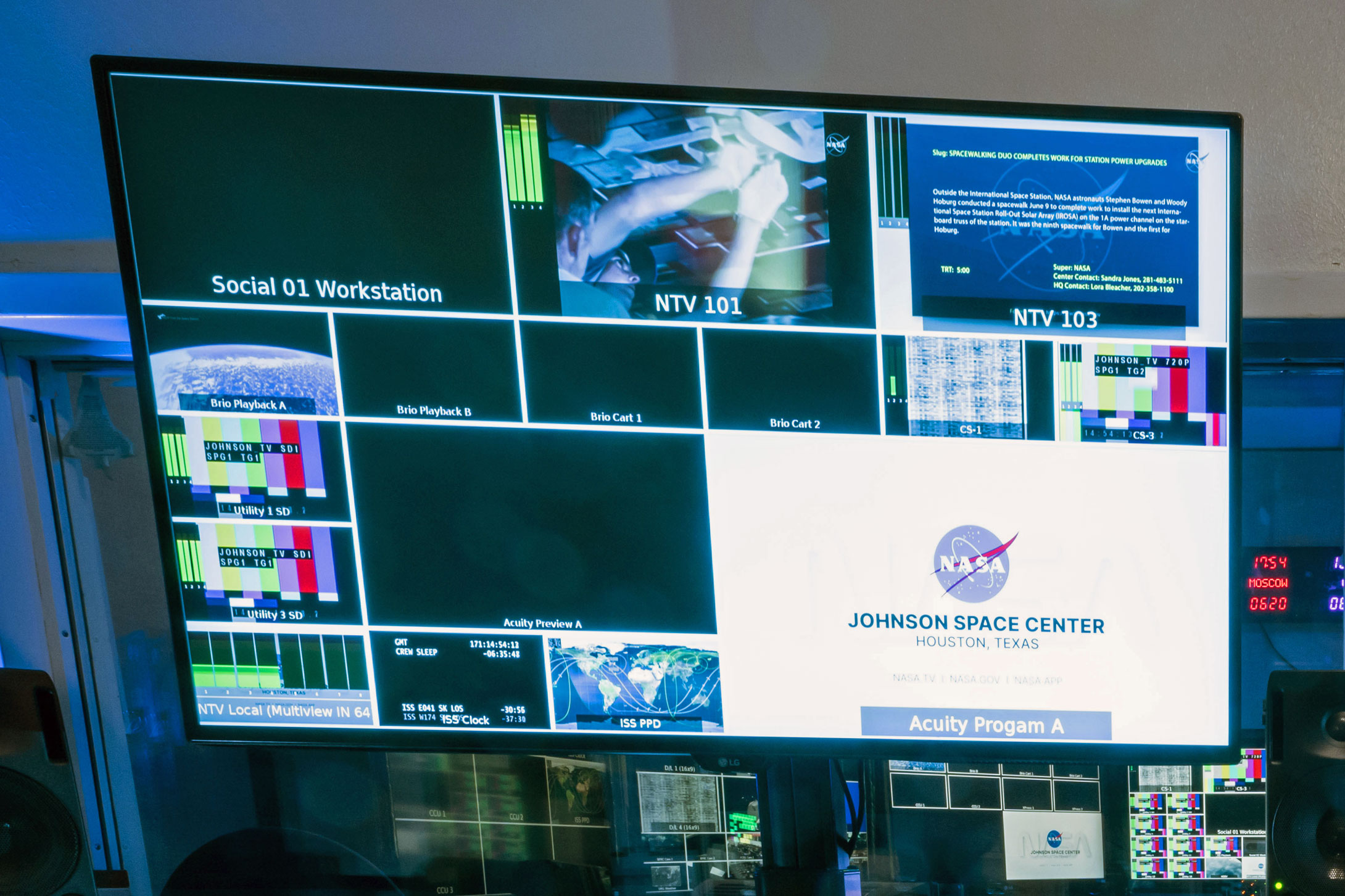 Solid State Logic System T Broadcast Audio Production Platform in Use at NASA’s Johnson Space ...