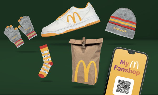 McDonald's lanceert Fanshop met exclusieve merchandise
