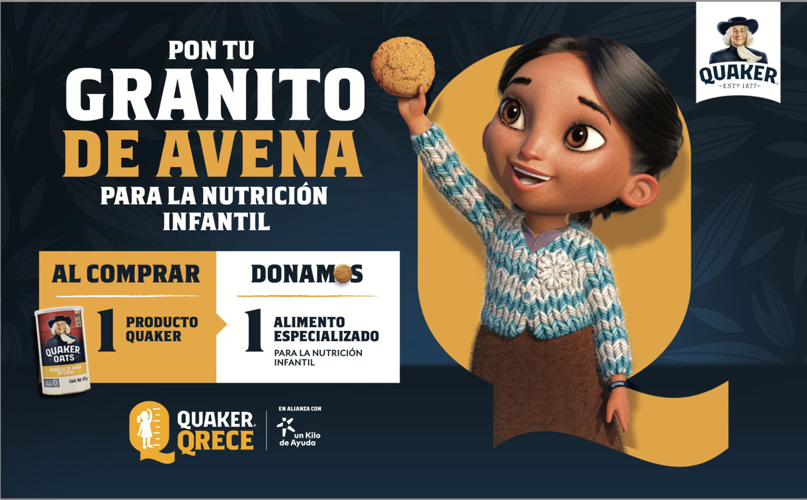 Quaker®, Fundación PepsiCo y Un Kilo de Ayuda te invitan a conocer más ...