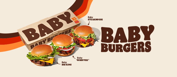 Burger King in blijde verwachting van Baby Burgers