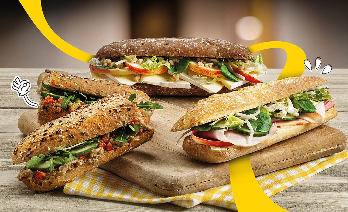 Grootste broodjeszaak van België lanceert nieuwe belegde broodjes ...