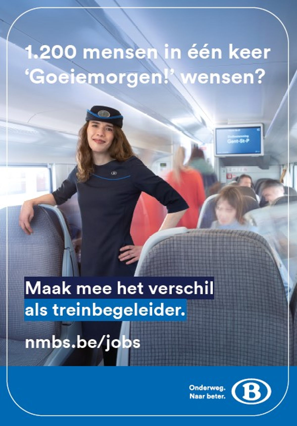 NMBS in 2024 op zoek naar 1.300 nieuwe medewerkers