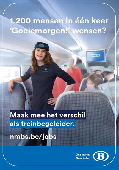 NMBS in 2024 op zoek naar 1.300 nieuwe medewerkers