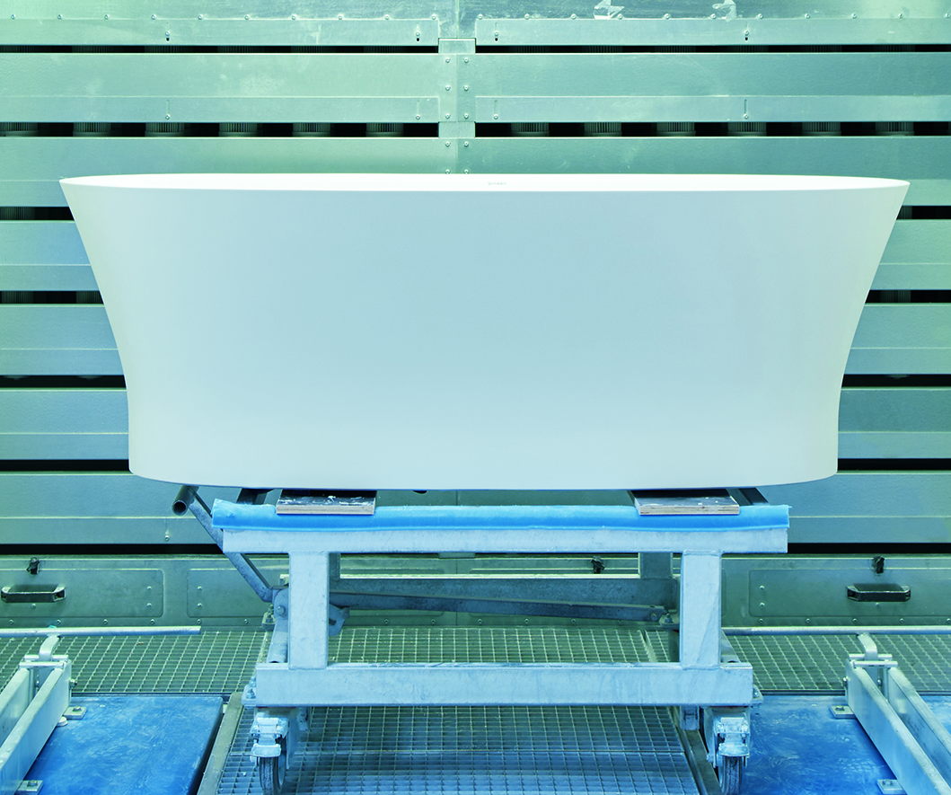 Duravit creëert met DuroCast verscheidenheid in vormen, oppervlakken ...