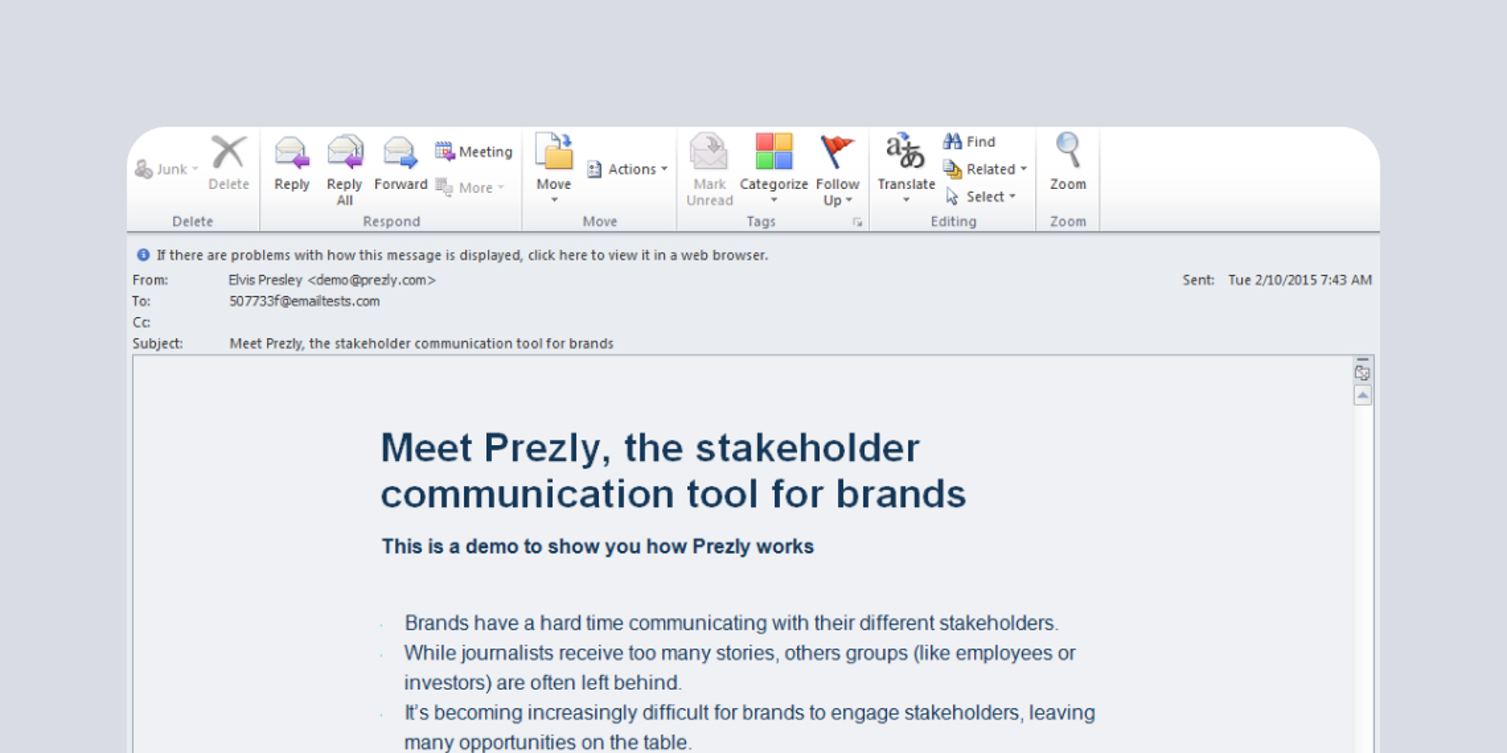 Why bullet points are not visible in the body of your email