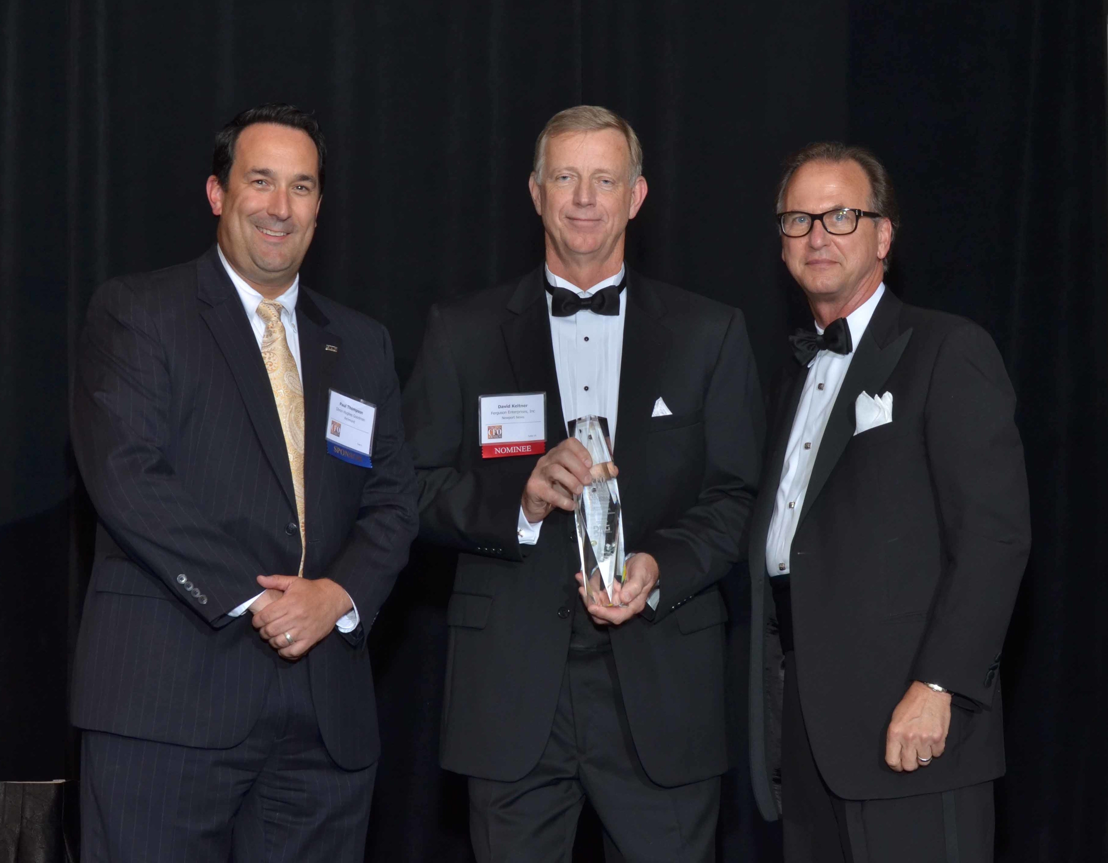 Ferguson CFO Dave Keltner named CFO of the Year by Virginia Business ...