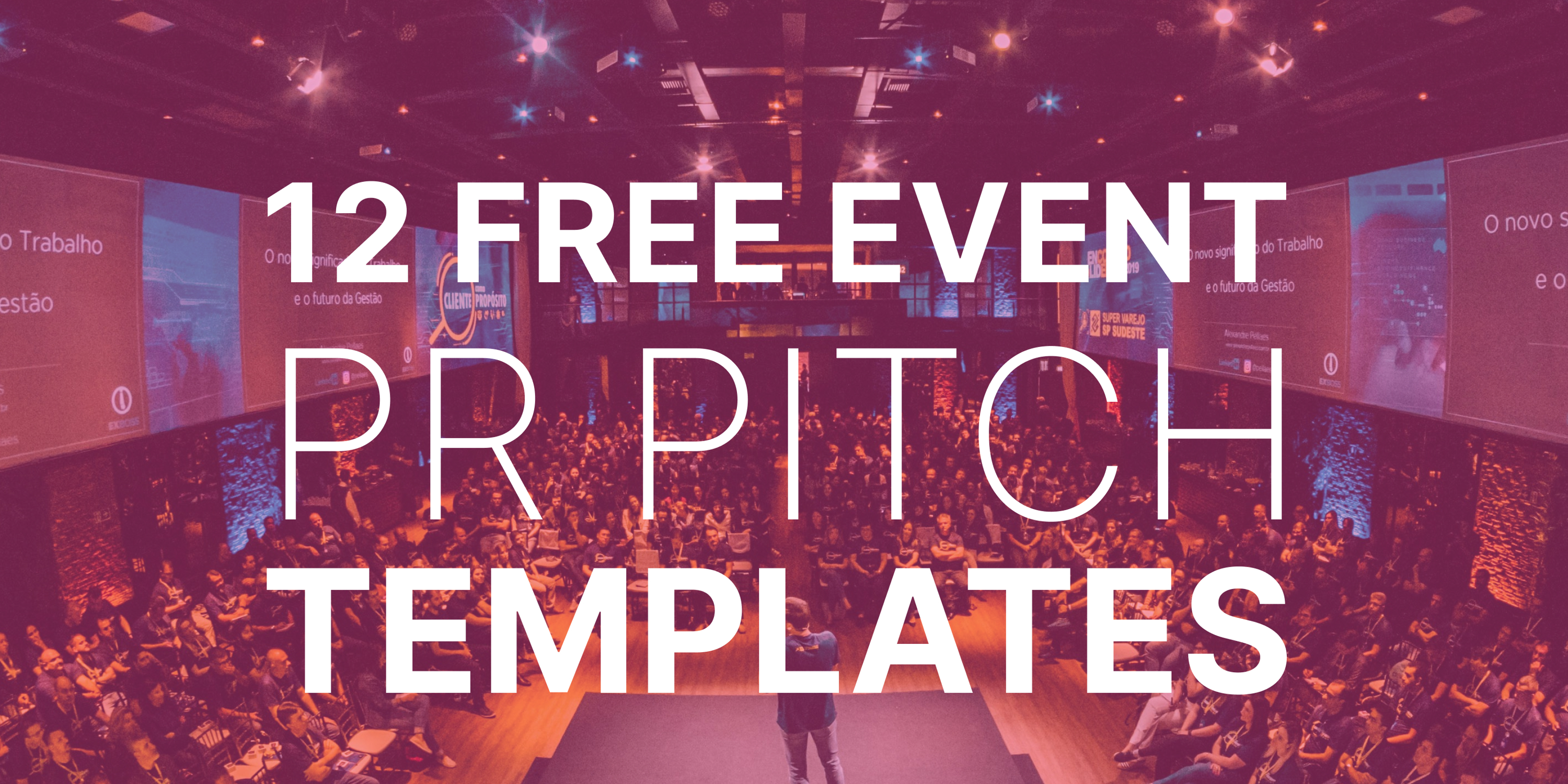 Event Announcement: 12 Media Pitch Templates & Examples (Free)