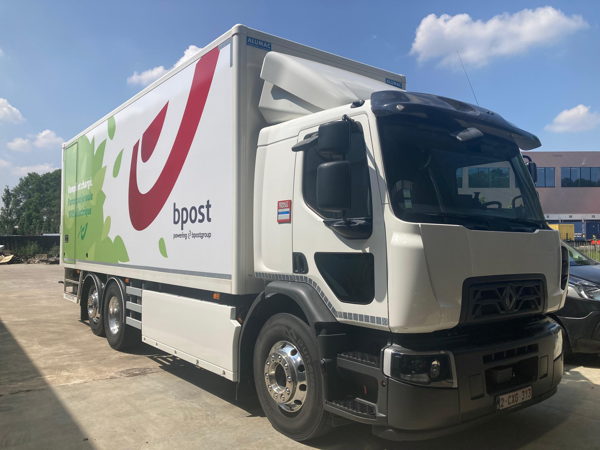 Duurzame vloot bpost breidt uit met elektrische vrachtwagen | Bnode