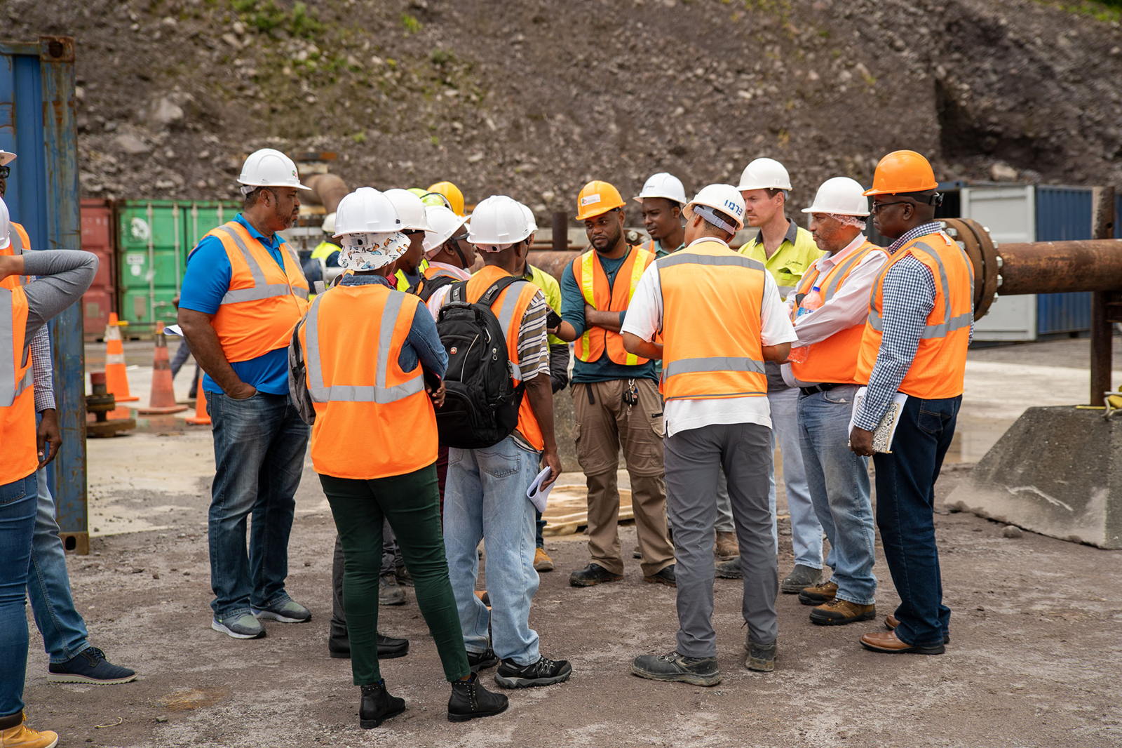 OECS -GEOBUILD Hosts Study Tour in the Commonwealth of Dominica