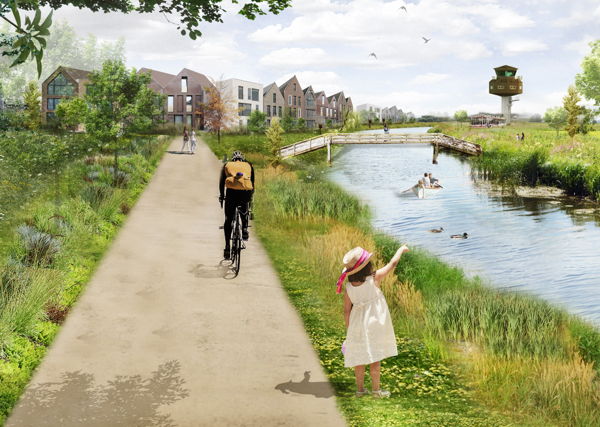 KCAP Design Valkenhorst—A New Village for 13.000 People