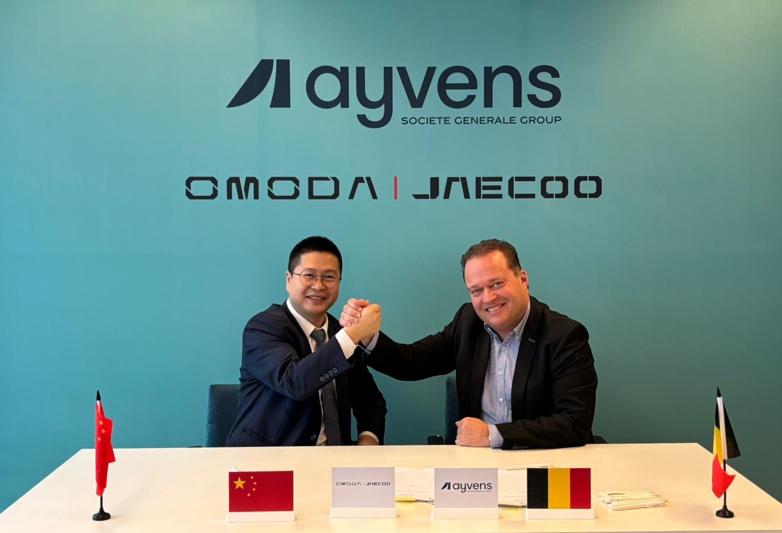 Ayvens is Belgische leasingpartner van OMODA & JAECOO