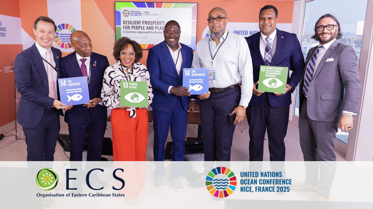 At the Third United Nations Ocean Conference (UNOC3) in Nice, France ...