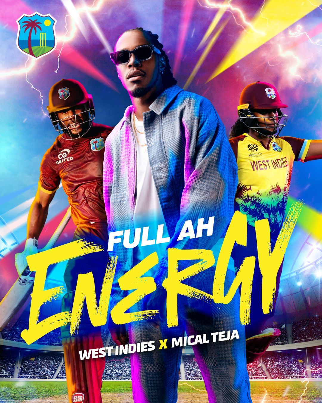 CWI Launches “Full Ah Energy” as the official West Indies Team anthem ...