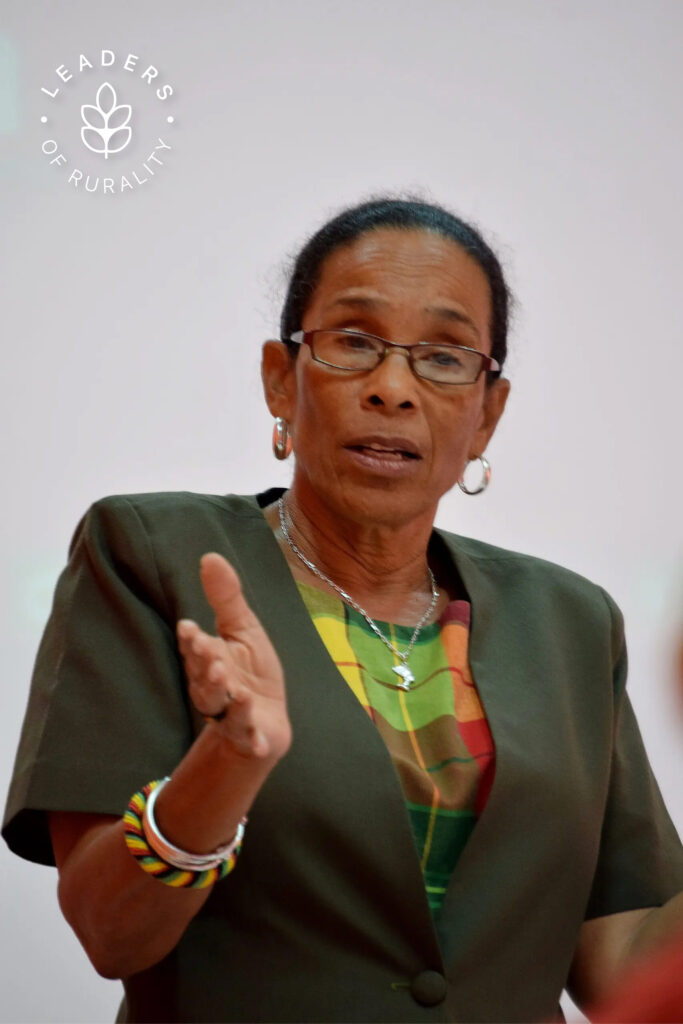 Sandra Ferguson, who has devoted her life to small farmer empowerment ...