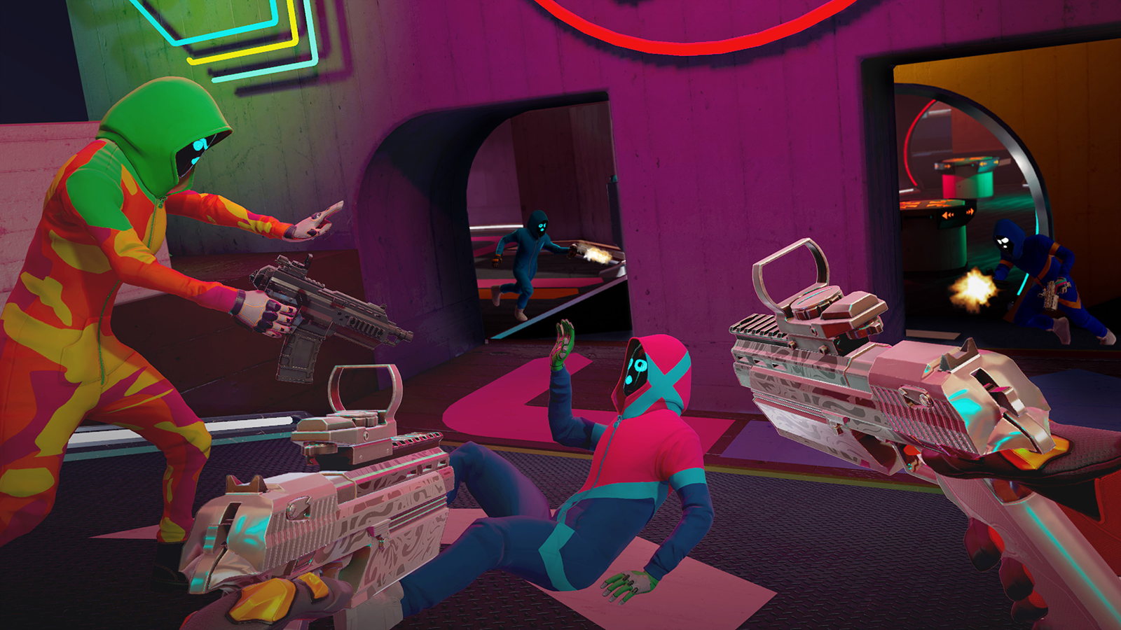DOMINATE THE CHAOS IN FRENZIES, nDREAMS’ VR MULTIPLAYER SHOOTER WHERE ...