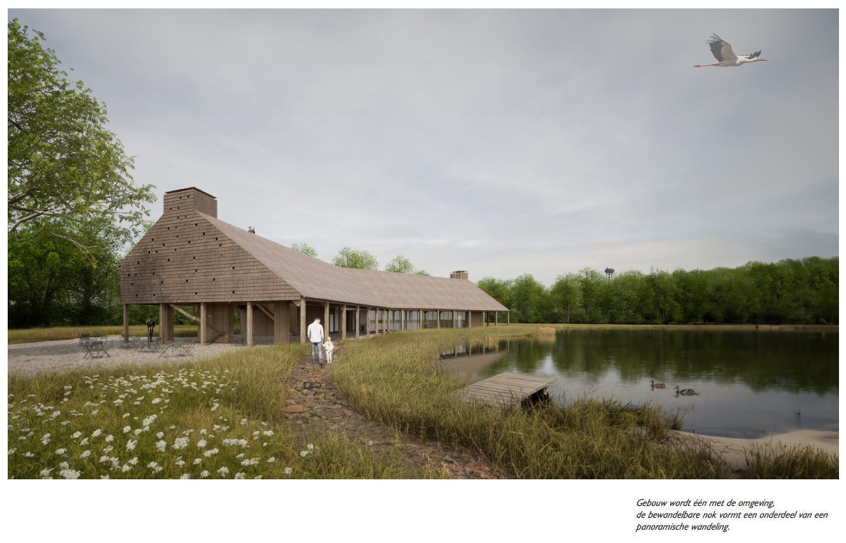 Provincie onthult plannen nieuwe cafetaria De Brielmeersen