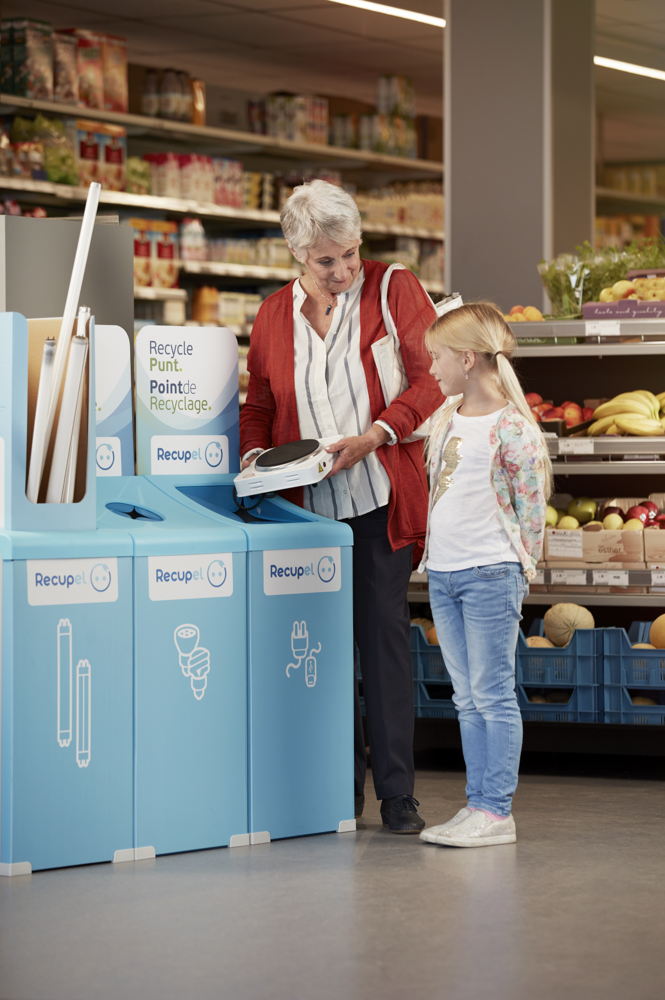 RecyclePunten van Recupel groeiend succes