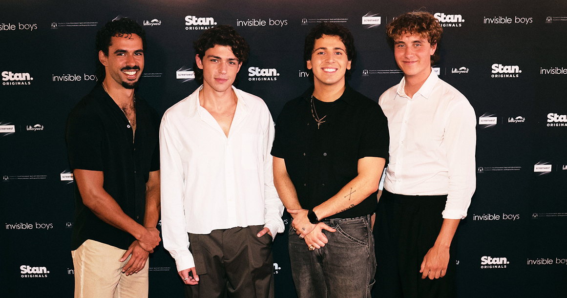 CAST OF THE STAN ORIGINAL SERIES INVISIBLE BOYS ATTEND EXCLUSIVE ...