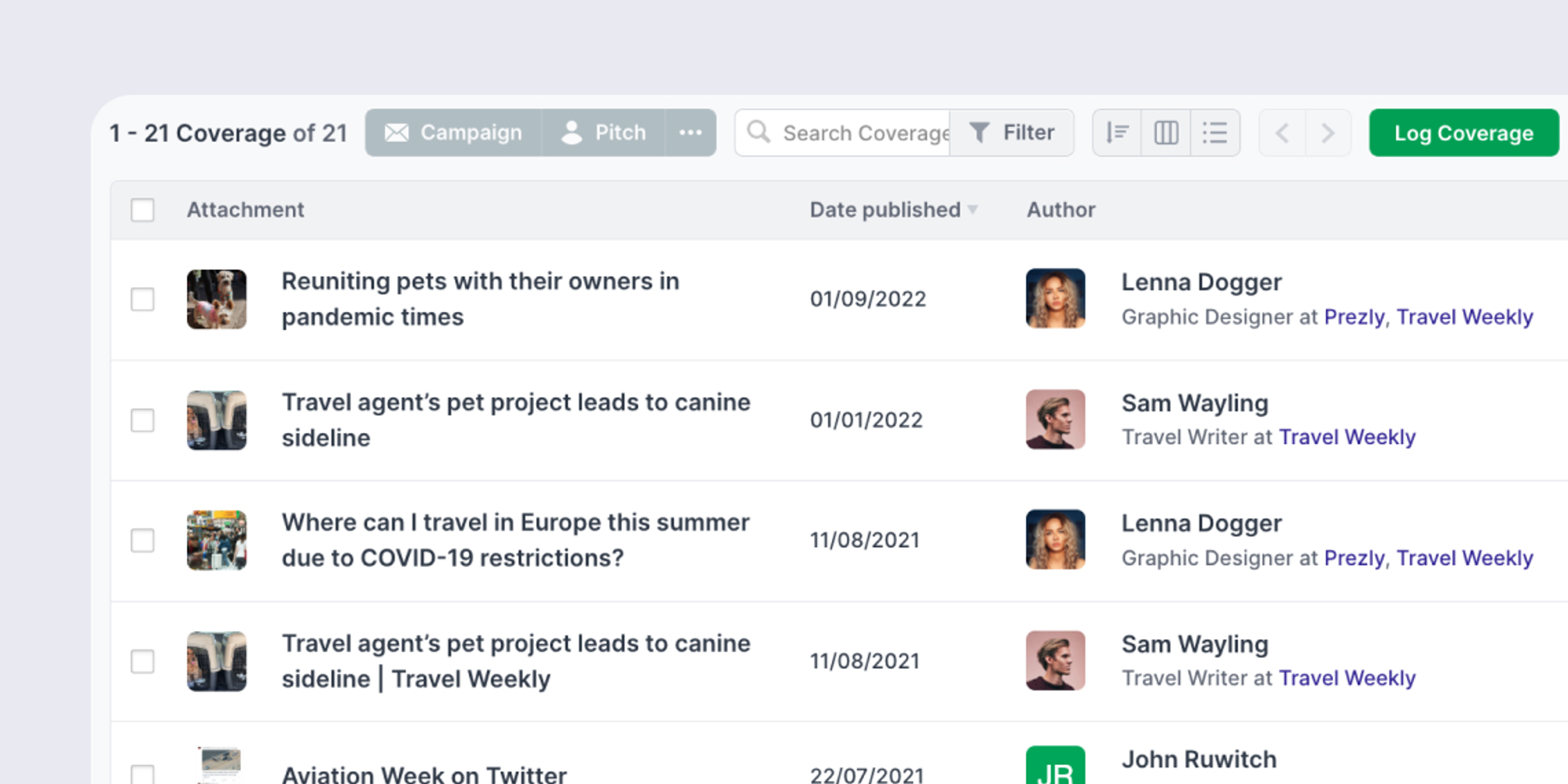 Easily integrate your media tracker with Prezly