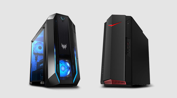 Acer Updates Its Predator Orion and Nitro Gaming Desktops