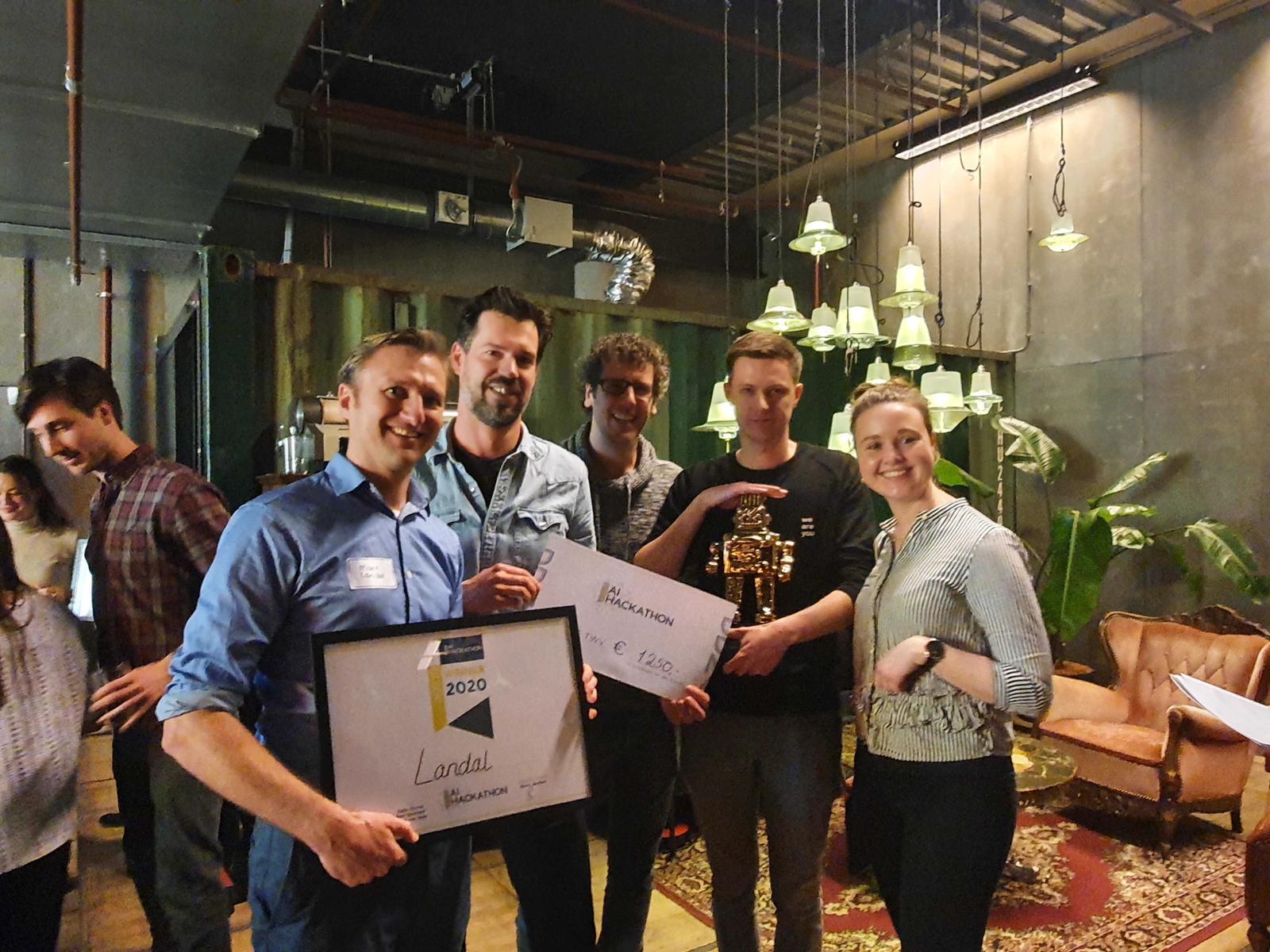 Landal GreenParks wint DDMA AI Hackaton 2020