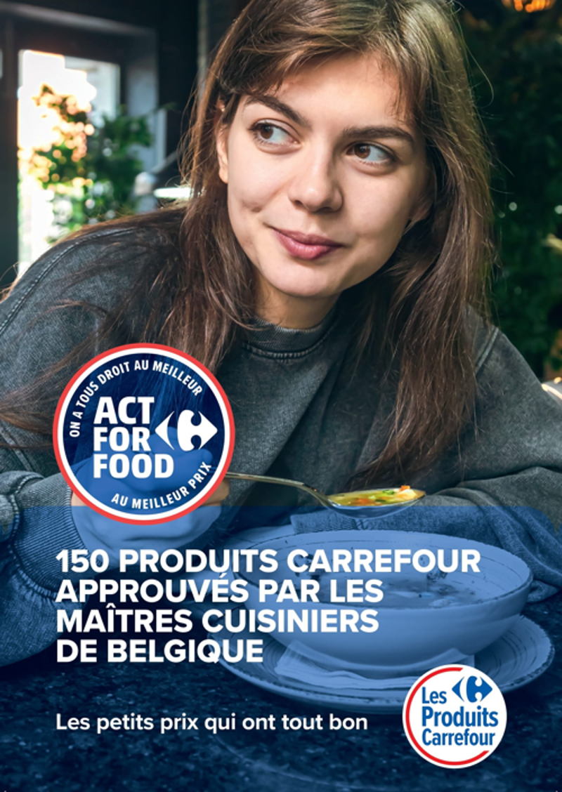 Une alimentation saine et durable, savoureuse et abordable : Carrefour ...