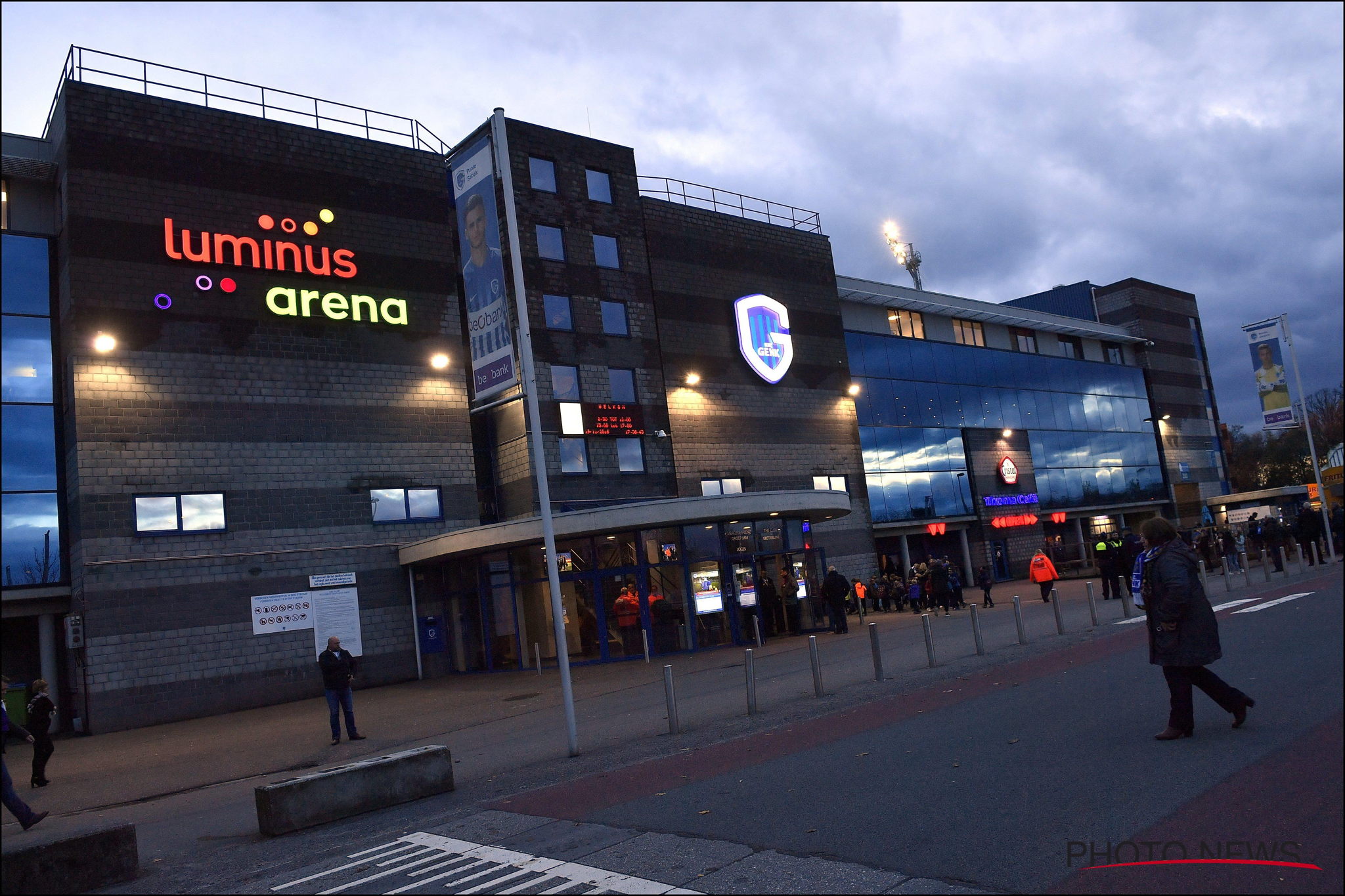 Déjà une réduction de moitié des émissions de CO2 de la Luminus Arena